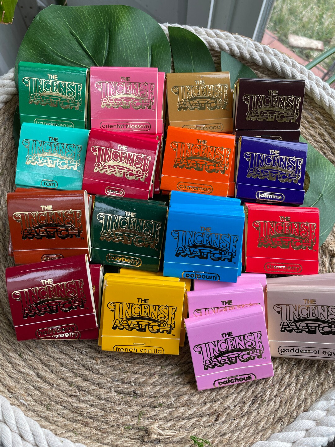 Incense Match Home Fragrance Scented Matches 16 Scents Bathroom Dorm ...