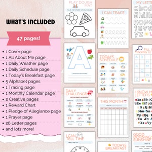 Preschool Morning Menu Printable, Homeschool Preschool, Preschool ...