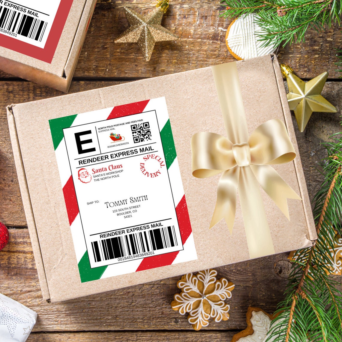 Santa Package, Letter From Santa, North Pole Express, Christmas ...