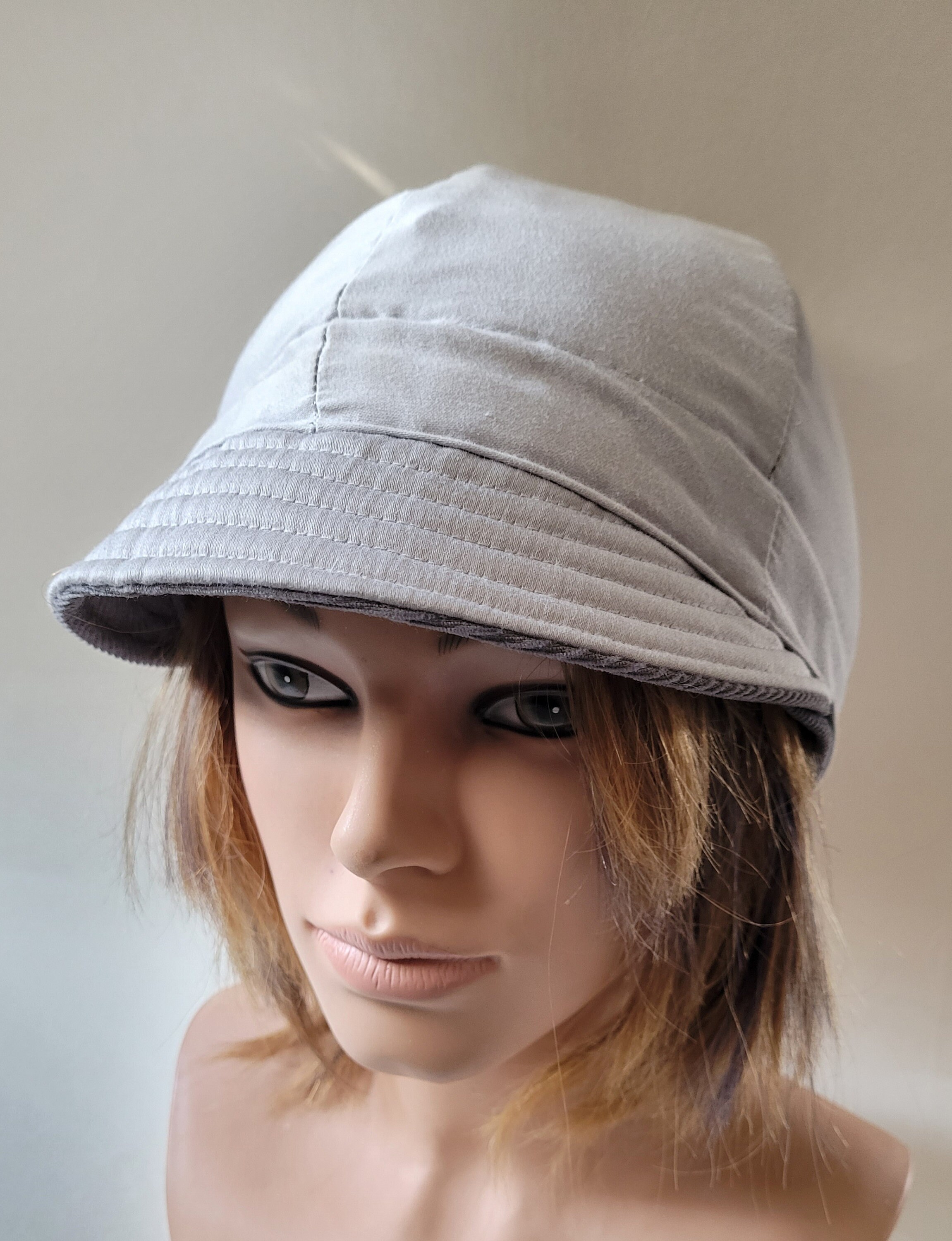 Women and Girls Winter Reversible Hat, Ladies Corduroy/cotton Cap ...