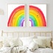 Bilingual Kids Rainbow Posters Set of 2 | Learn Colors |learn Chinese ...