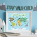 Kids World Map Poster | Learn Chinese |kids Educational Poster |chinese ...