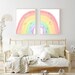 Bilingual Kids Pastel Rainbow Posters Set of 2 | Learn Colors |learn ...