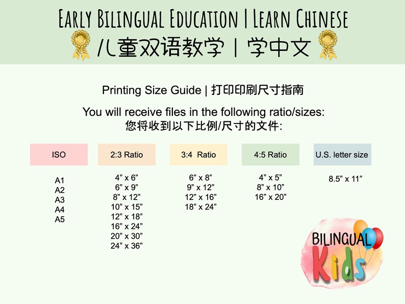 Chinese Numbers Poster | Bilingual Education | Learn to Count| 学中文｜数字 ...