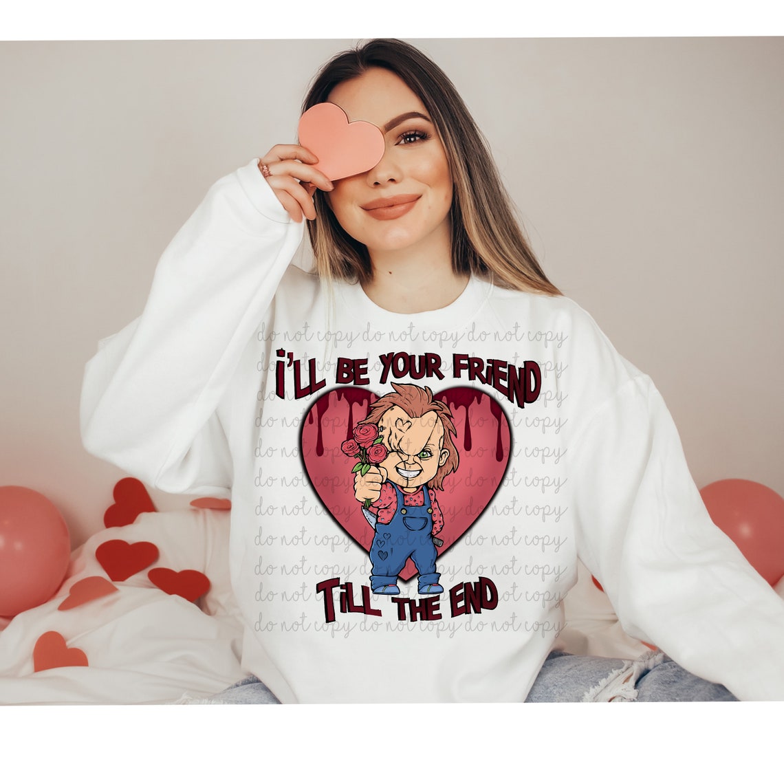 Be Mine Horror Chucky Valentines PNG | Retro Classic Horror Love | Anti ...