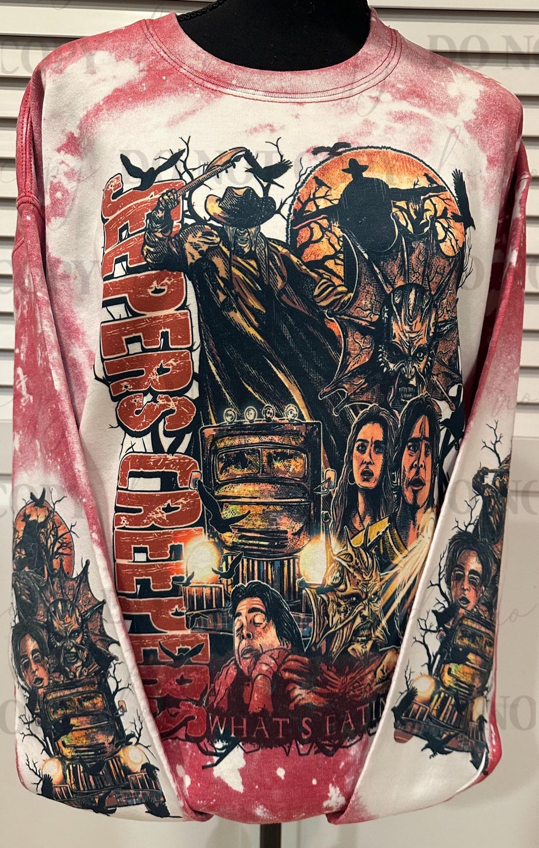 Jeepers Creepers | Retro Horror Sweatshirt | Bleached Style | 90s ...