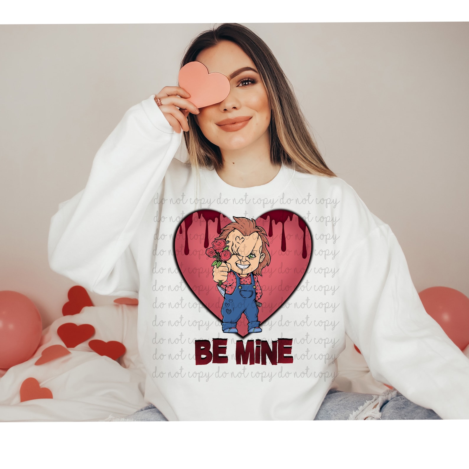 Be Mine Horror Chucky Valentines PNG | Retro Classic Horror Love | Anti ...