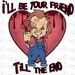 Be Mine Horror Chucky Valentines PNG | Retro Classic Horror Love | Anti ...