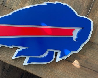 BUFFALO BILLS 3D ROUND Sign - Gift Idea/man Cave/sport Enthusiast - Etsy