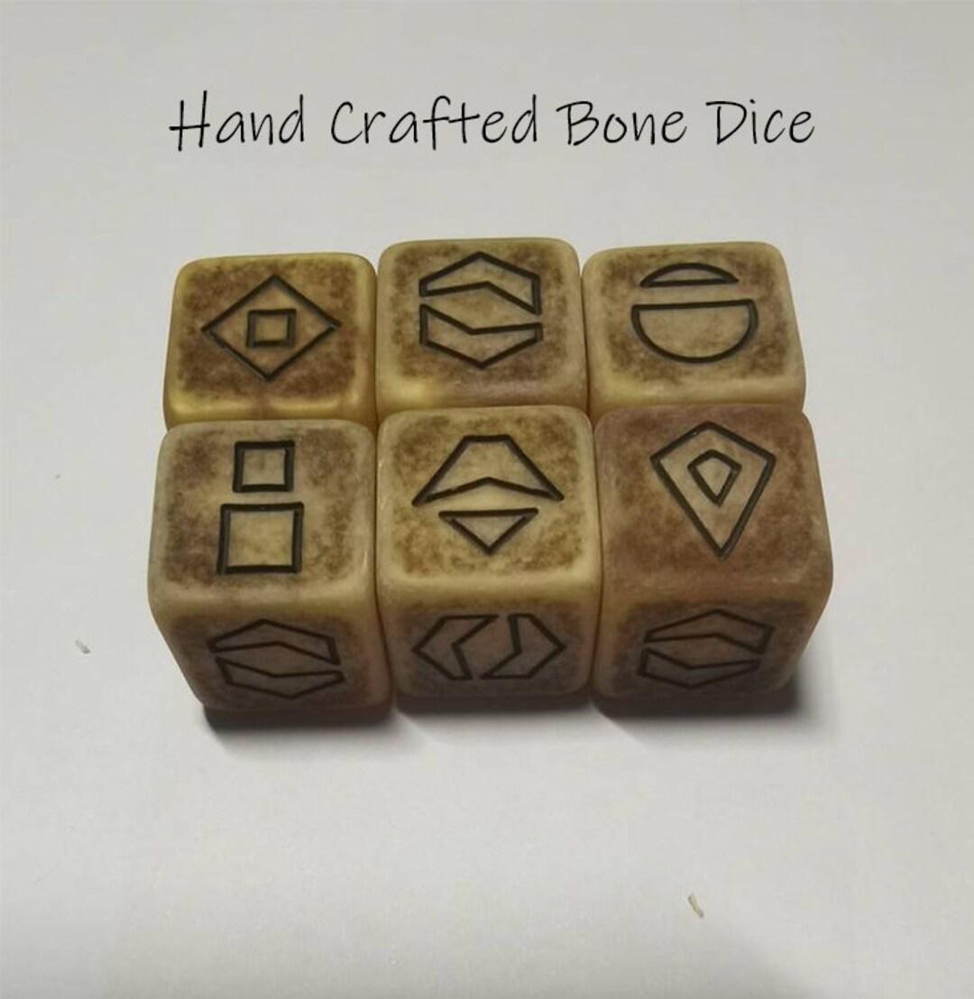 Sabacc Dice Bone Dice - Etsy