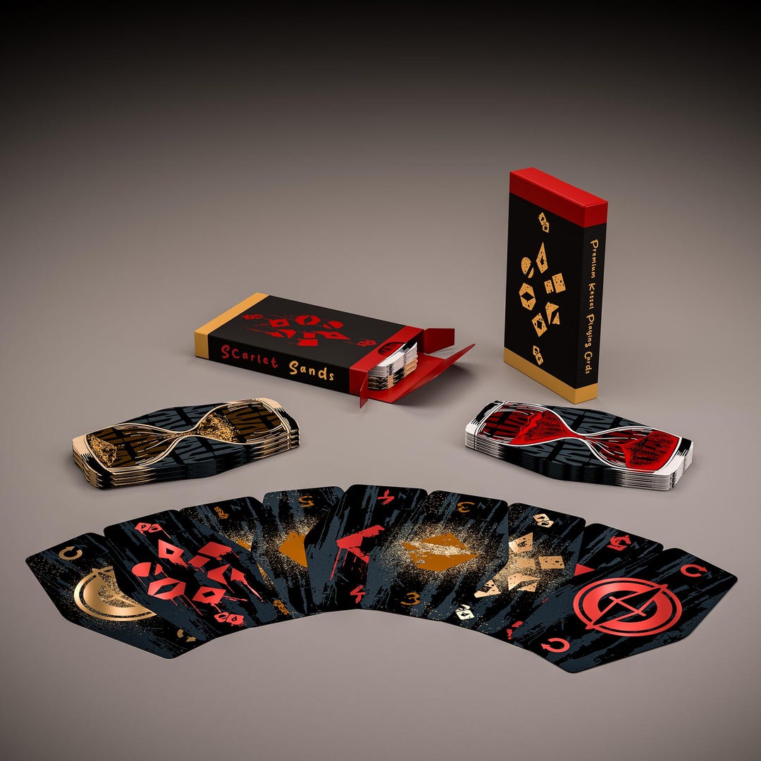 Kessel Sabacc Scarlet Sands - Etsy