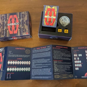 Classic Sabacc 64 Card Game Set - Etsy