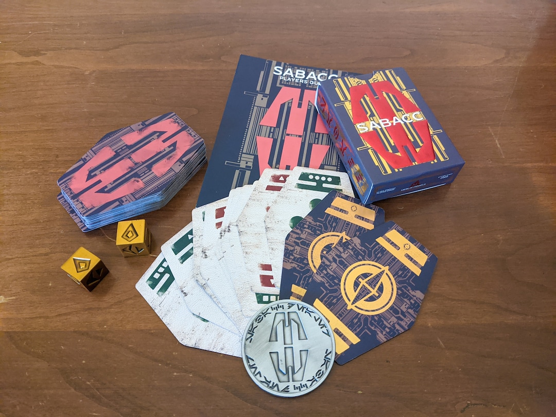 Classic Sabacc 64 Card Game Set - Etsy
