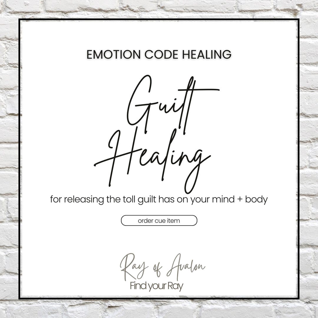 Guilt Release - Targeted Emotion Code Healing - Release Trapped ...