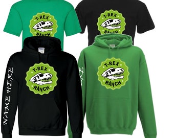 T Rex Ranch Shirt - Etsy