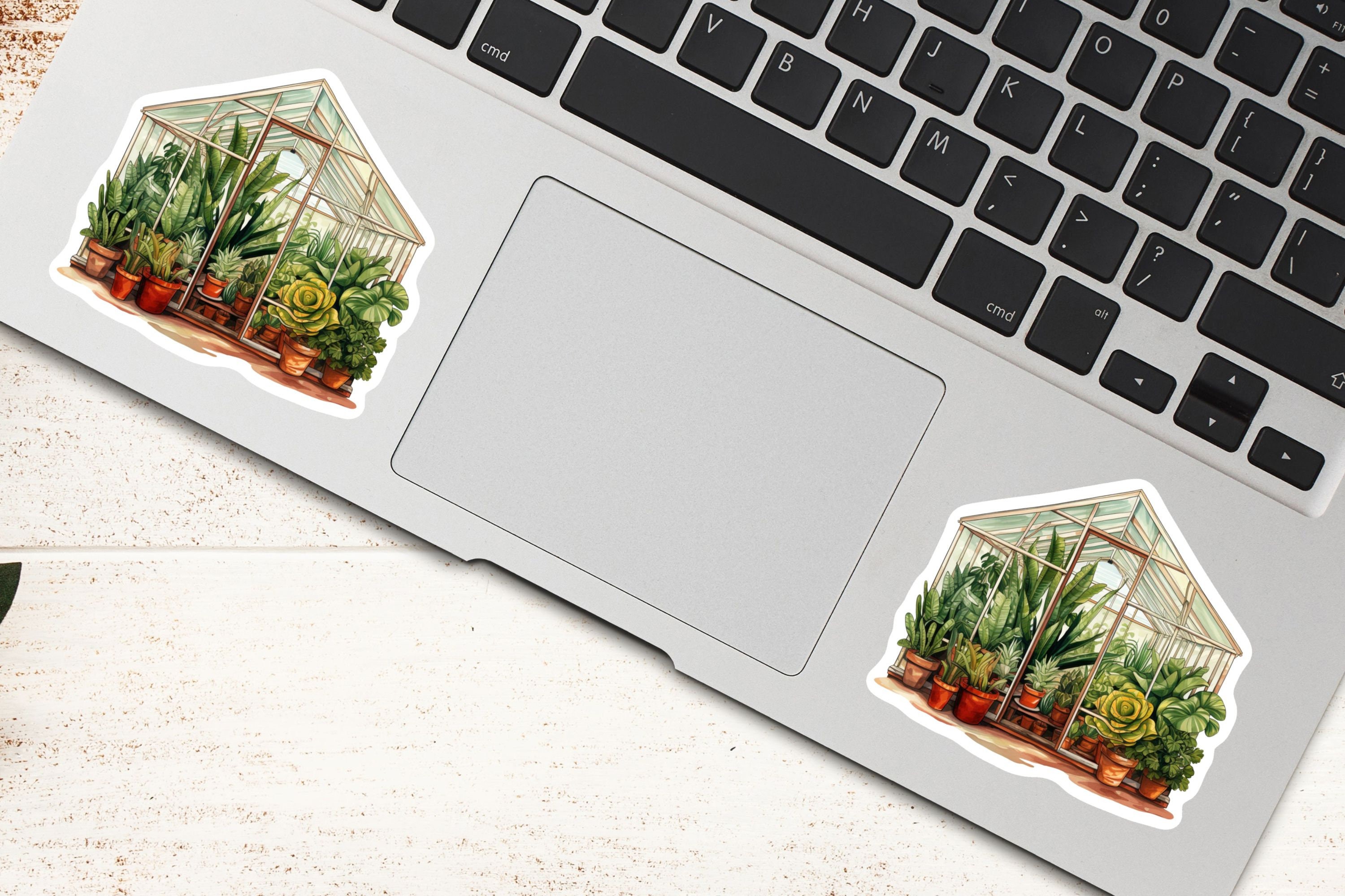 Greenhouse Sticker-plant and Garden Sticker-plant Mom and Dad Sticker ...