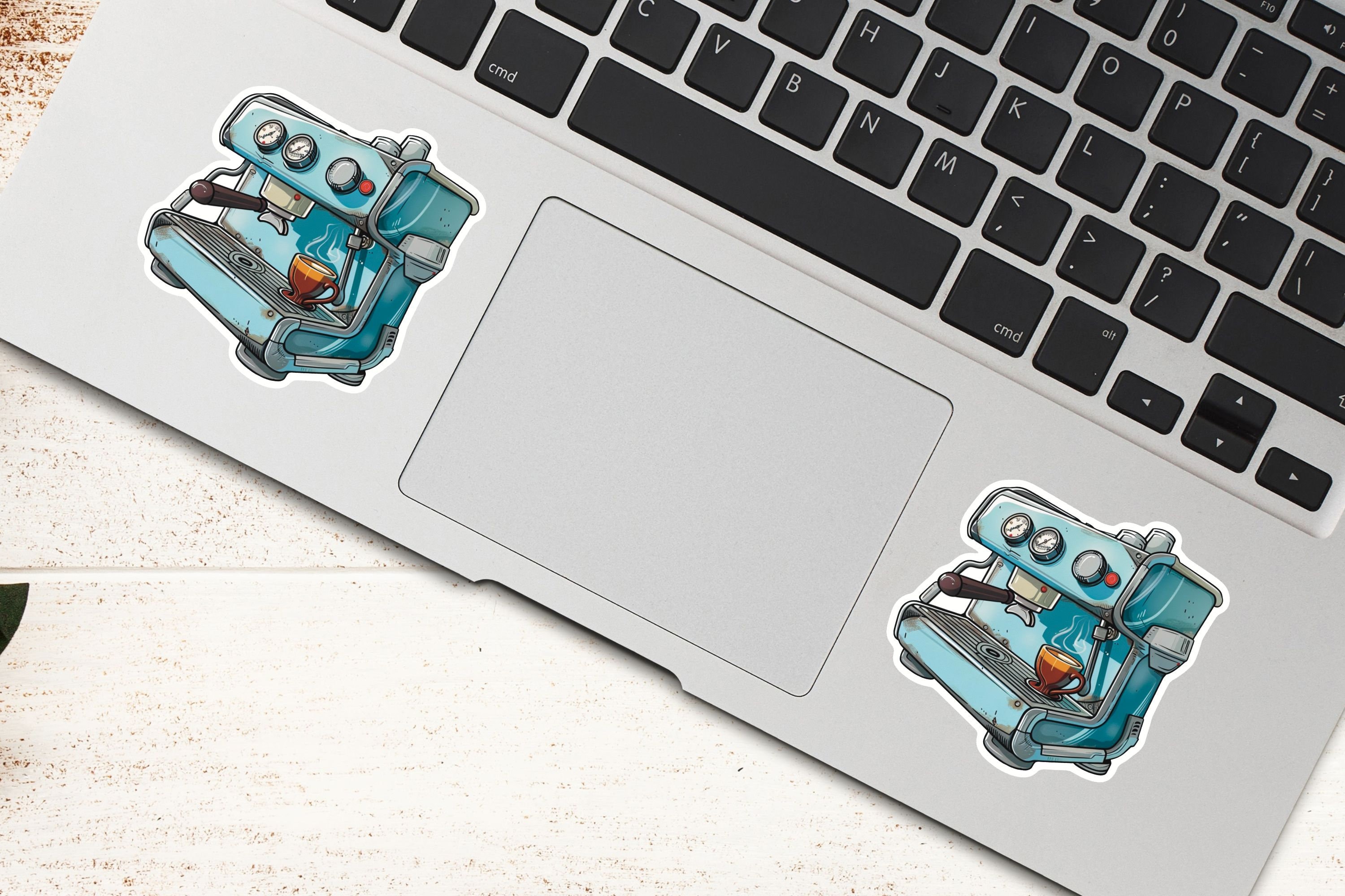 Vintage Retro Art Espresso Machine Sticker-coffee Lover Gift Sticker ...