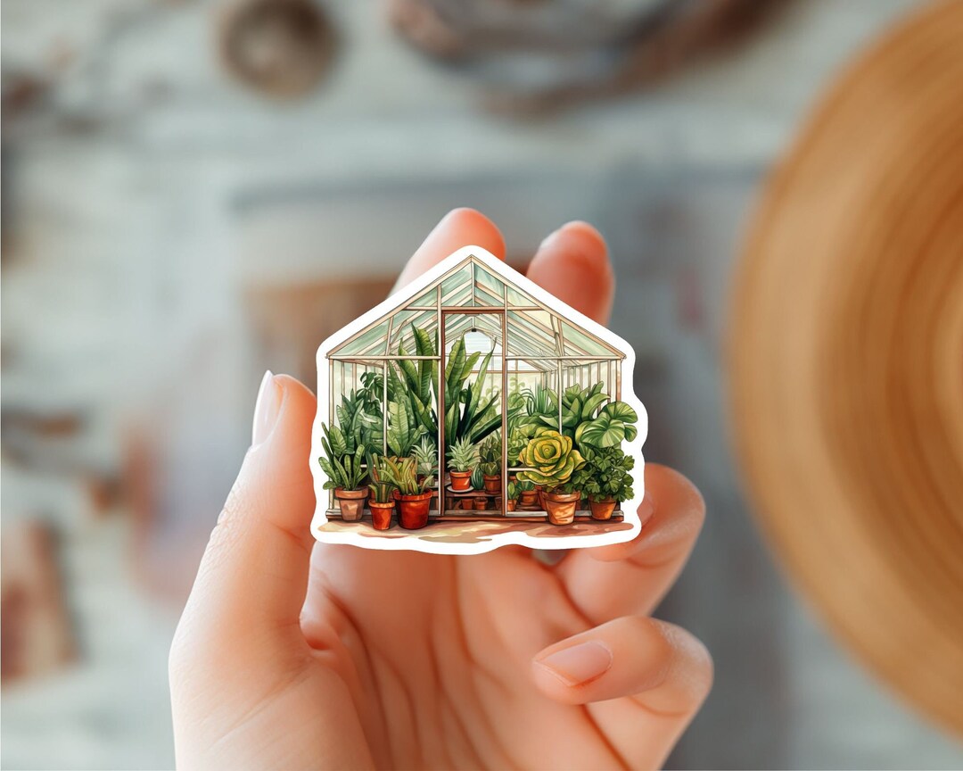 Greenhouse Sticker-plant and Garden Sticker-plant Mom and Dad Sticker ...