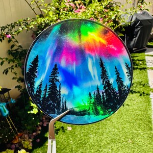 Aurora Borealis Night Sky Holographic Sticker-vibrant Northern Lights ...