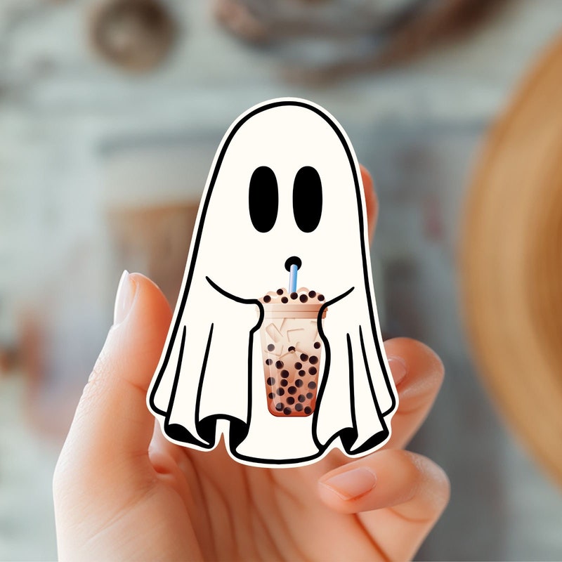 Boba Tea Sticker - Etsy