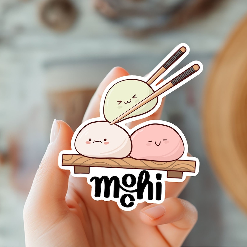 Mochi Sticker - Etsy