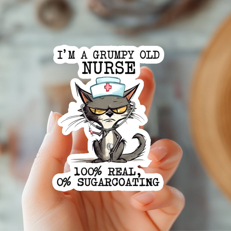 Nurse Stickers - Etsy