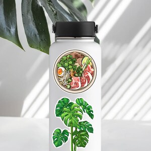 Pho Lover Sticker-cute Vietnamese Noodle Soup Decal-foodie Gift-ramen ...