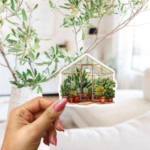 Greenhouse Sticker-plant and Garden Sticker-plant Mom and Dad Sticker ...