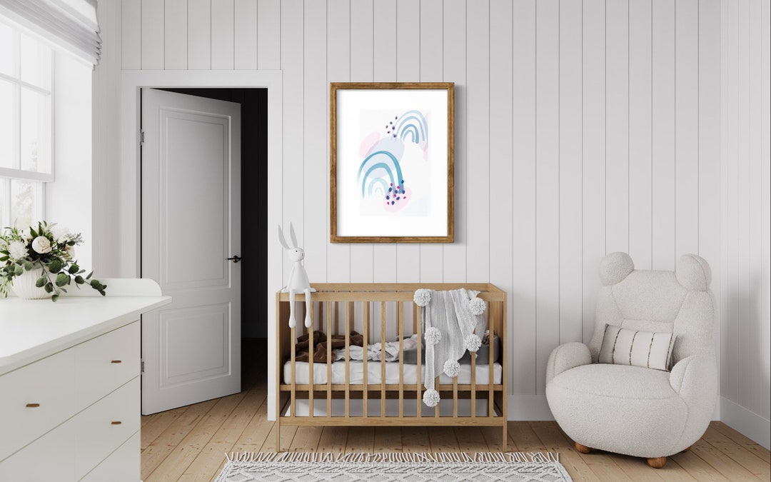 Pastel Rainbow Poster Pastel Rainbow Illustration Pastel - Etsy