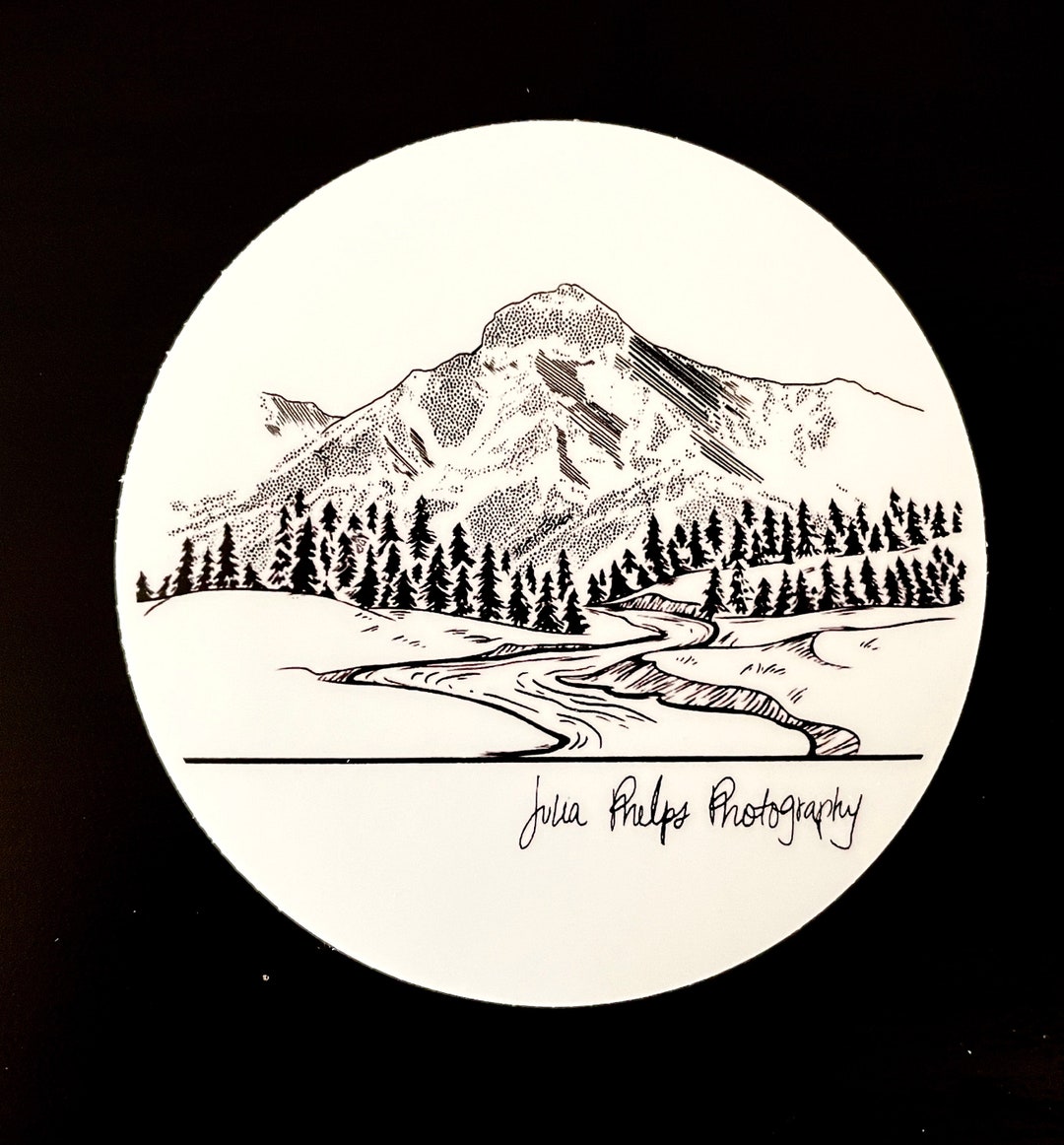 Mount Mccaleb Sticker - Etsy