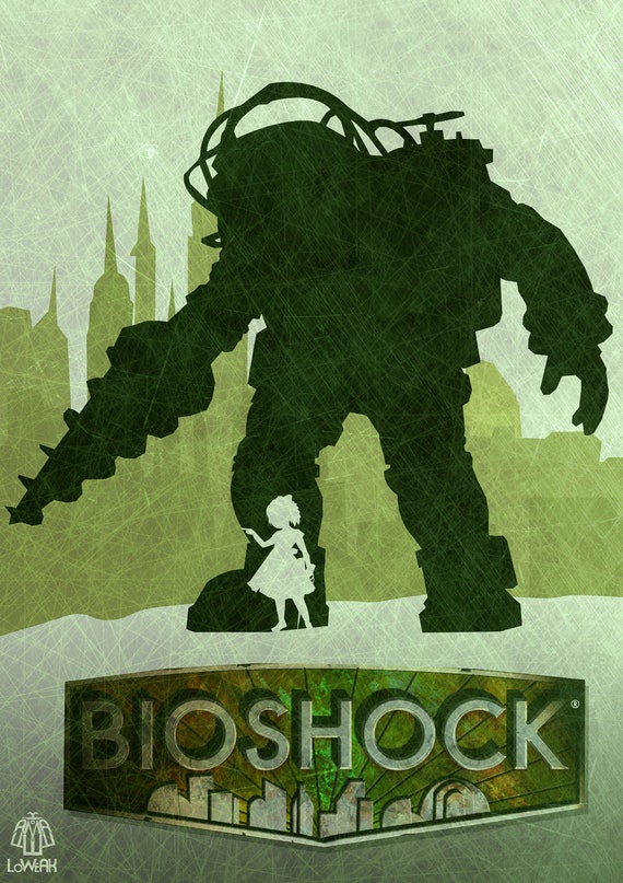 Bioshock Big Daddy Concept Art