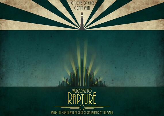Bioshock Welcome To Rapture Poster