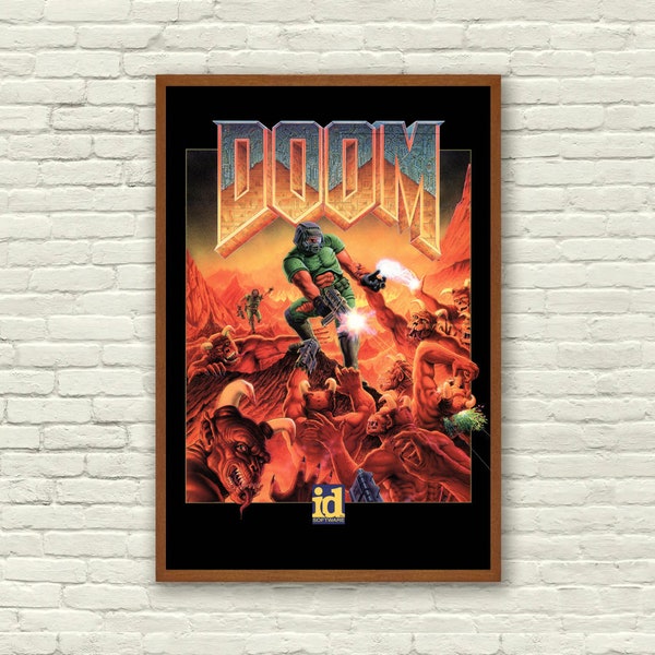 Classic Video Game Poster - Etsy