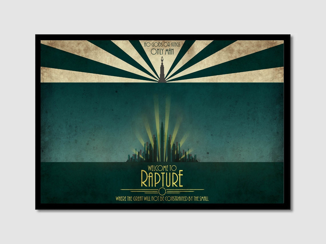 Bioshock Welcome To Rapture Poster