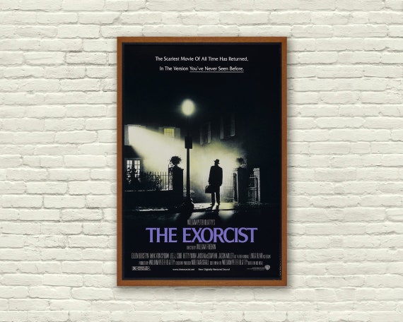 The Exorcist Classic Movie Artwork Cover Poster Ccv - Etsy UK