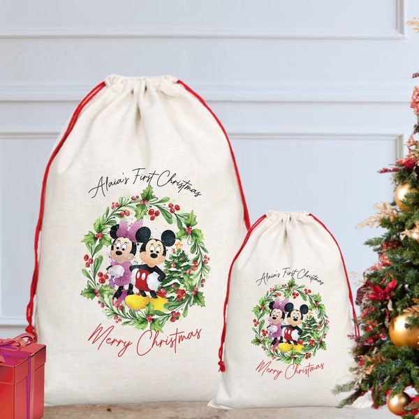 Santa Mickey Mouse - Etsy