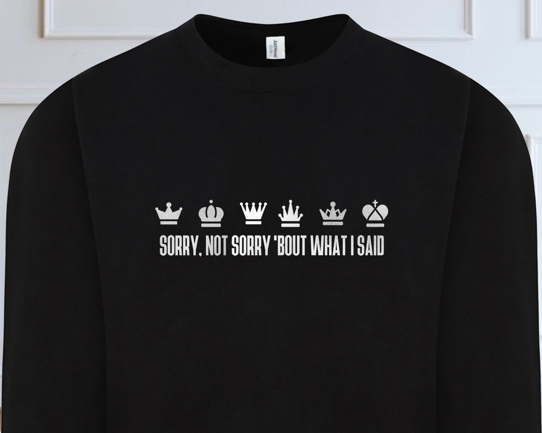 Six the Musical Sorry, Not Sorry Jumper, Adult & Child Size, Dear Evan ...