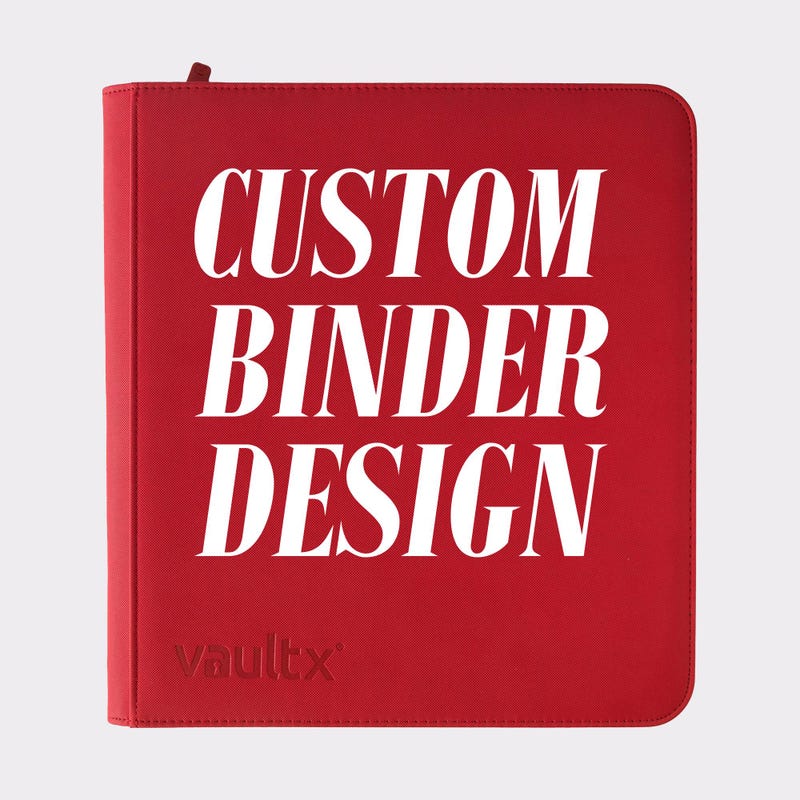Custom Vault X Binder - Etsy