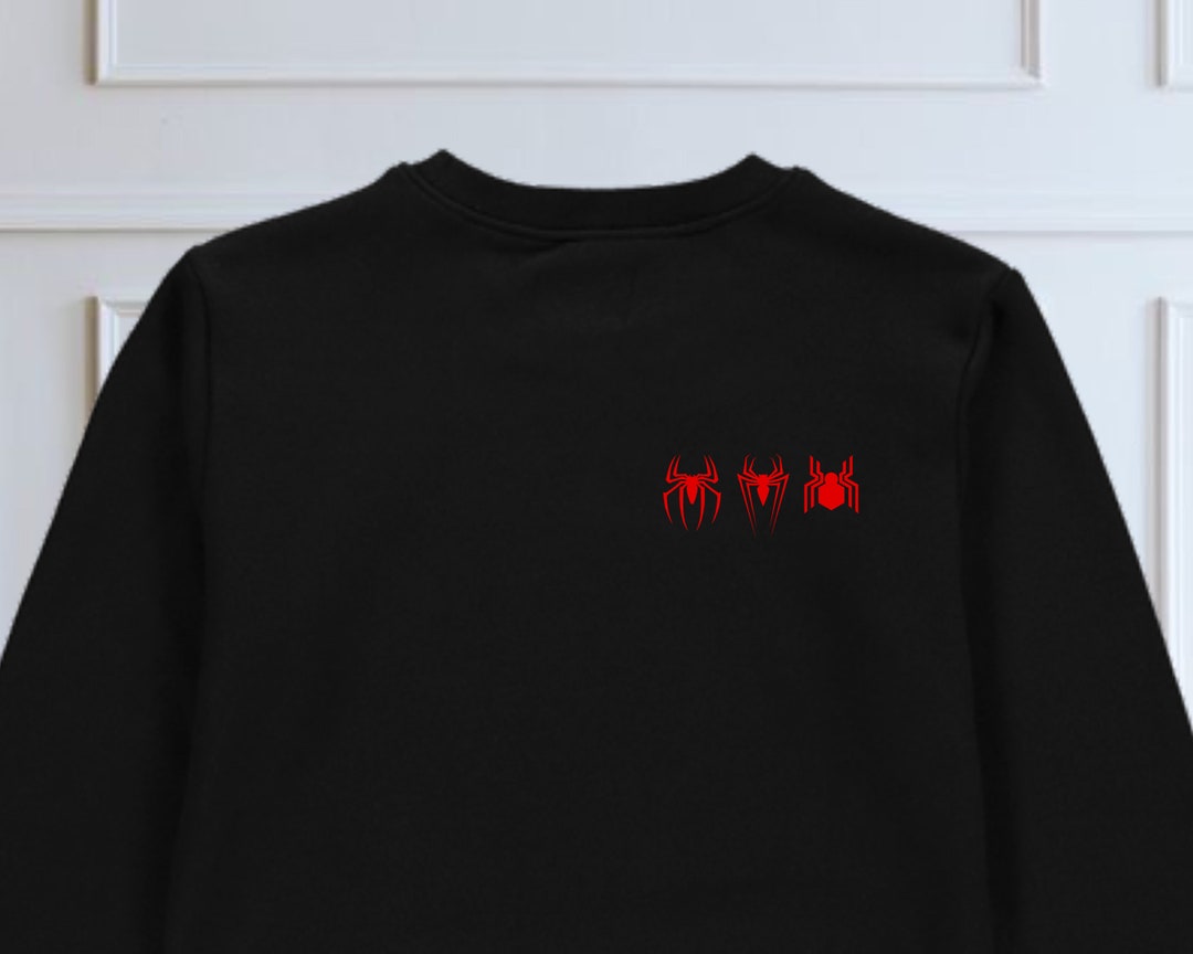 3 Spider-man Logo Collection Adult & Child Jumper, Marvel TV ...
