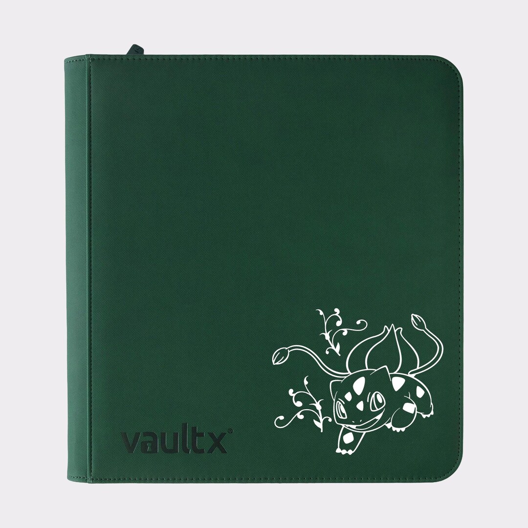 Pokemon Bulbasaur TCG Binder – Personalised Design! Pokemon Vault X Zip ...
