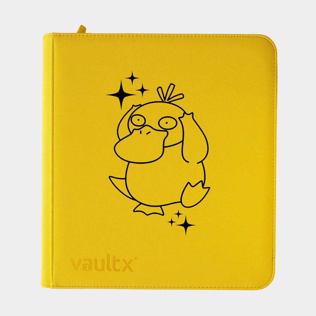 Pokemon Psyduck TCG Binder – Personalised Design! Pokemon Vault X Zip ...