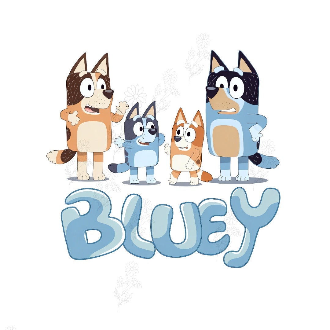 Buy Bluey PNG File Bluey Svg File Bluey Png File Digital Download Bluey ...