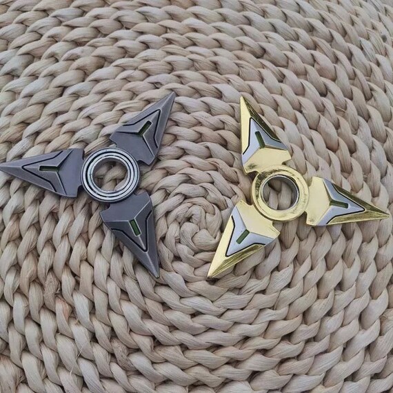 Overwatch Genji Throwing Stars Figit Spinner Cosplay Prop - Etsy