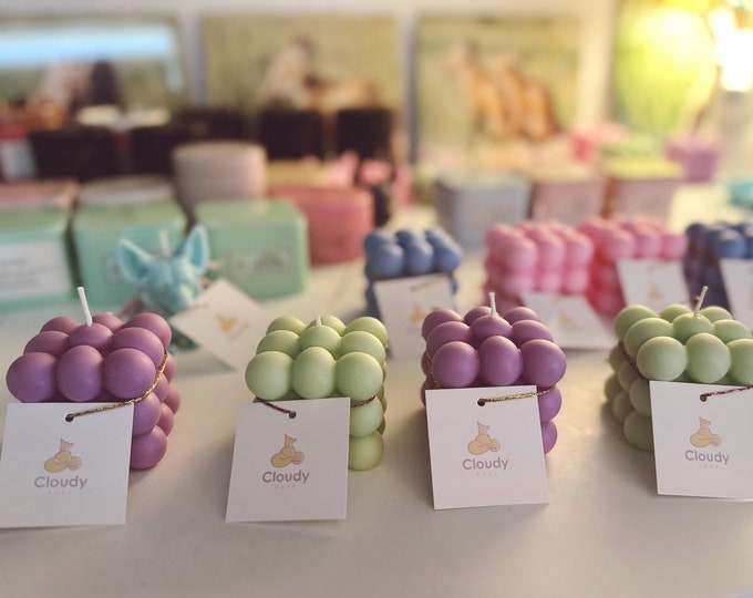 Custom Bubble Candles - Etsy