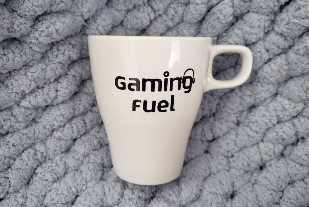 Gaming Fuel Mug | Mugs for Gamers | Coffee & Tea Accessories | Vinyl ...