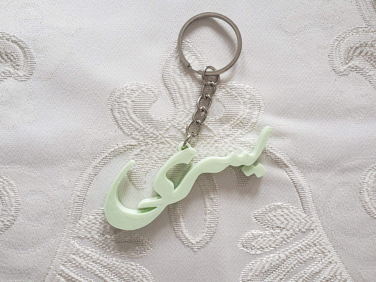 Personalized Arabic Calligraphy Keychain Custom Name 3D | Etsy