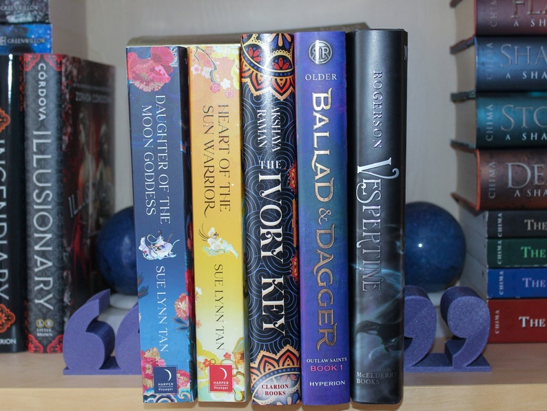 Quotation Mark Bookends 3D Printed Bookends Book - Etsy