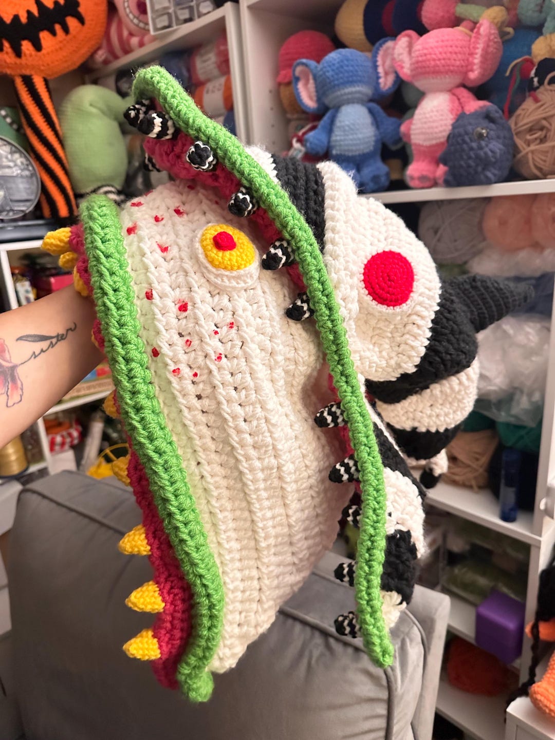 Twisted Worm Hood - Etsy