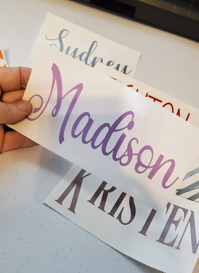 Custom Name Decal Sticker for Cups Decal for Laptop Custom - Etsy