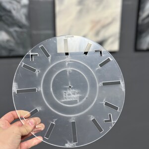 18 Round Clock Layout/ Router Template - Etsy